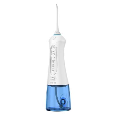 China Portable Water Flosser 1000ml Tank Cordless Oral Irrigator 30-125PSI ABS Nozzle 2.5mm for sale