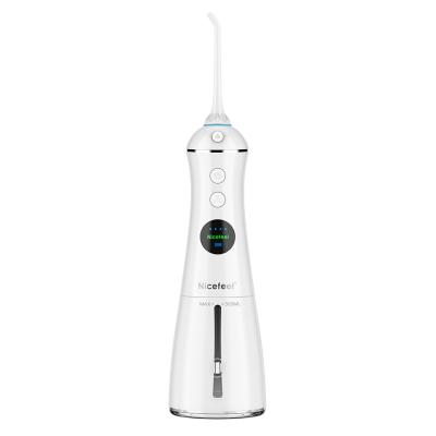 China IPX7 Waterproof Nicefeel Water Flosser 2 Nozzles 100-240V Voltage for sale