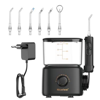 China IPX4 Waterproof ABS White/Black Countertop Water Flosser for sale