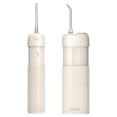 China Nicefeel FC5260 Mini Cordless Water Flosser IPX7 1400mAh Rechargeable Dental Cleaner for sale