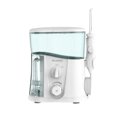 China Cordless Oral Irrigator Water Flosser 1000ml Tank 30-125PSI Adjustable Pressure for sale