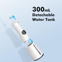 China ABS 30-110Psi Portable Oral Irrigator Dental Water Flosser 6 Level Adjustable for sale