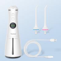China ABS 30-110Psi Portable Oral Irrigator Dental Water Flosser 6 Level Adjustable for sale