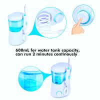 China Electric Countertop Water Flosser 600mL 25-125psi Oral Irrigator for Home Use for sale