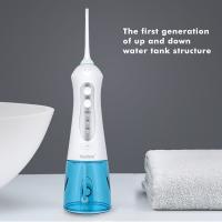 China Cordless Water Flosser Portable Teeth Cleaner 300ML IPX7 Waterproof 3 Modes for sale