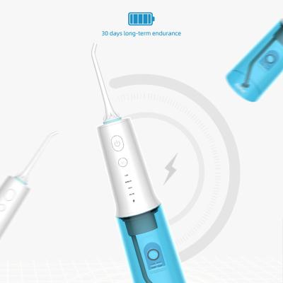 China Electric Oral Irrigator Water Flosser 300ml Tank 1200-1800 Pulses/min USB Charging for sale