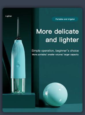 China Mini Cordless Water Flosser 100ml Tank 800mAh Battery IPX7 Oral Irrigator for Travel for sale