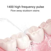 China Mini Collapsible Water Flosser 150ml Portable Oral Irrigator IPX7 Rechargeable Dental Flosser for sale