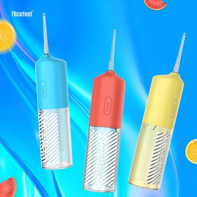 China IPX7 Rechargeable Portable Water Flosser 160ml Oral Irrigator for Home Travel Dental Care for sale