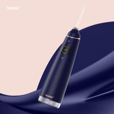 China OLED Display Water Flosser 300ML Tank 1400mAh Battery 5W Oral Irrigator for sale