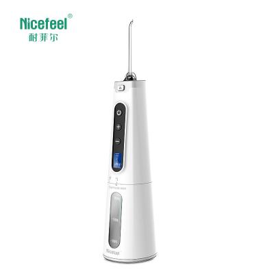 China Ozone Dental Water Flosser 250ml 30-120psi for Braces with Smart LCD Display for sale