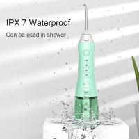 China Nicefeel FC1581 220ml Cordless Water Flosser Teeth Cleaner 30-110PSI Oral Irrigator for sale
