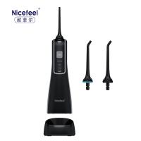 China Cordless 30-100psi Portable Dental Water Flosser With Wireless Charging for sale