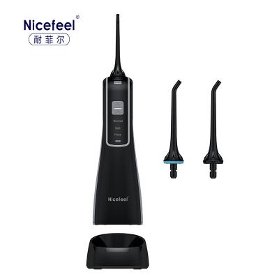 China Cordless 30-100psi Portable Dental Water Flosser With Wireless Charging for sale