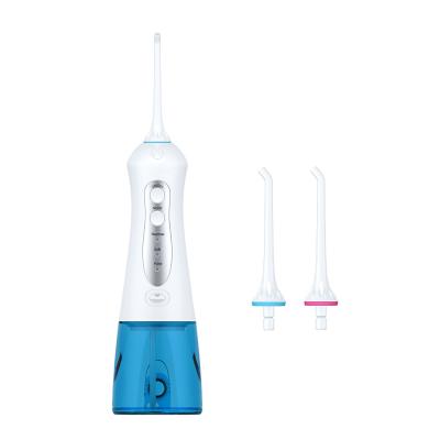 China Portable Oral Irrigator Handheld Water Flosser 300ml Tank IPX7 1400mAh for sale