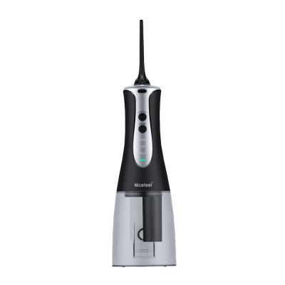 China Nicefeel Portable Water Flosser 300ml Oral Irrigator 1400mAh Battery 3 Modes for sale