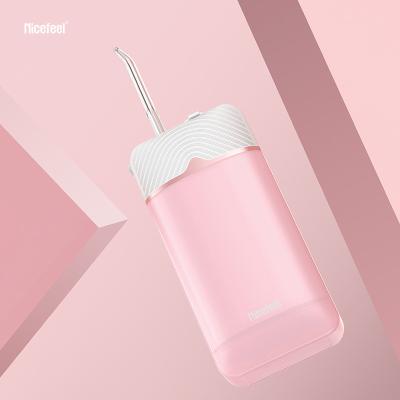 China Nicefeel Portable Dental Irrigator Water Flosser 1200-1800 Times/Min 150ml IPX7 for sale