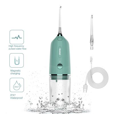 China 130ml IPX7 USB Rechargeable Dental Oral Irrigator Water Flosser Teeth Cleaner 800mAh for sale