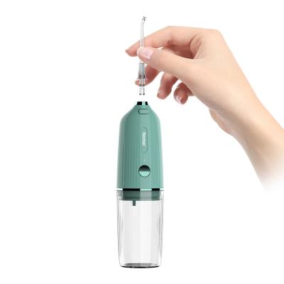 China FC3920 130ml IPX7 Portable Oral Irrigator 800mAh Water Flosser for Teeth Cleaning for sale