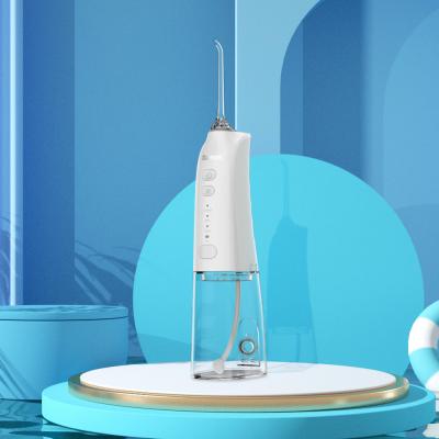 China DC5V 1A Cordless Water Flosser 230ml IPX7 Oral Irrigator 1400mAh Rechargeable Dental Cleaner for sale