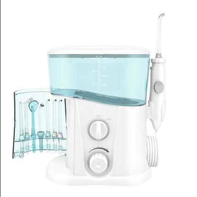 China 1000ml Countertop Water Flosser 7 Nozzles IPX4 Oral Irrigator Home Dental Care for sale