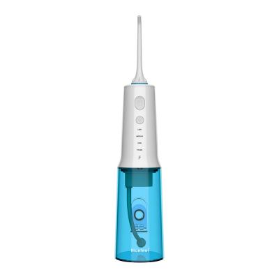 China Travel Nicefeel Cordless Water Flosser Rechargeable Lithium Battery 4 Modes for sale