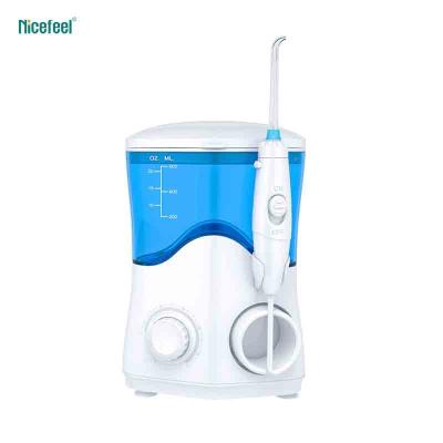 China Nicefeel Family Oral Irrigator 600ml Water Flosser 10 Pressure Levels 120PSI Teeth Cleaner for sale