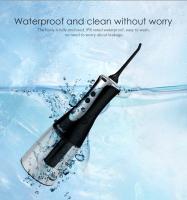 China Nicefeel Handheld Water Flosser 300ml Oral Irrigator 1400mAh Battery for sale