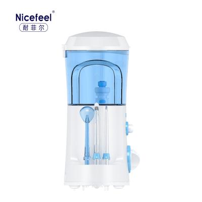 China Nicefeel FC168 OEM Countertop Water Flosser Oral Irrigator 600ml Tank 100-240V for sale