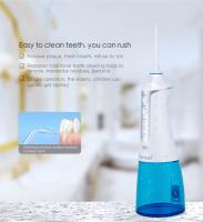 China IPX7 Grade Nicefeel Cordless Water Flosser Portable Standard 3 Working Modes for sale