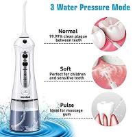 China IPX7 Waterproof Oral Irrigator Water Flosser 300ml Detachable Tank 1400-1800 Pulse/min for sale