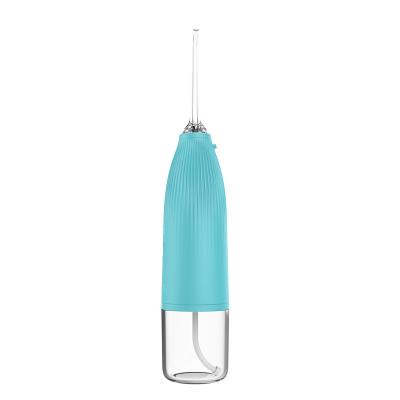 China Cordless Rechargeable Oral Irrigator 100ml Water Flosser 100-240V Portable Dental Care for sale