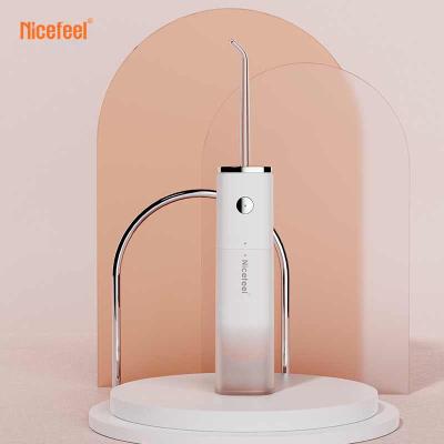 China Portable Travel Water Flosser Cordless Dental Oral Irrigator IPX7 70psi Rechargeable for sale