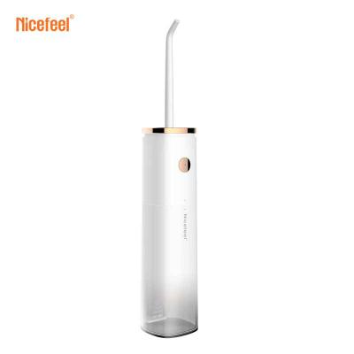 China Cordless Water Flosser 280ml Rechargeable Sonic Oral Irrigator 4 Nozzles Deep Cleaning for sale