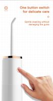 China Nicefeel Cordless Water Flosser 280ml Portable Dental Oral Irrigator 100-240V for sale