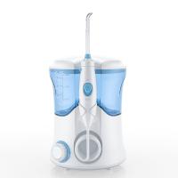 China Family Countertop Oral Irrigator Water Flosser 600ml 10 Pressure Settings 7 Nozzles for sale