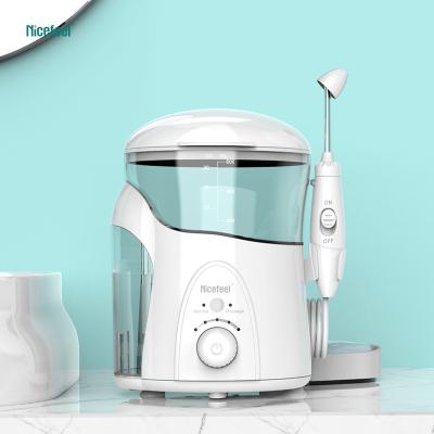 China Nicefeel Electric Nasal Irrigator 600ml 360° Swivel Tip Nose Cleaner with LED Display for sale