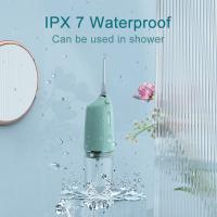 China FC3920 130ml IPX7 USB Rechargeable Oral Water Flosser 800mAh Portable Dental Irrigator for sale