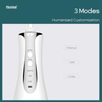 China Nicefeel Portable Water Flosser 300ml Oral Irrigator 1400mAh Battery 3 Modes for sale