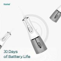 China Nicefeel Portable Water Flosser 300ml Oral Irrigator 1400mAh Battery 3 Modes for sale