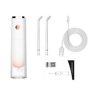 China Cordless Water Flosser 280ml Rechargeable Sonic Oral Irrigator 4 Nozzles Deep Cleaning for sale