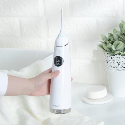 China Nicefeel IPX7 ABS Teeth Cleaning Water Flosser With 2000mAh Battery for sale