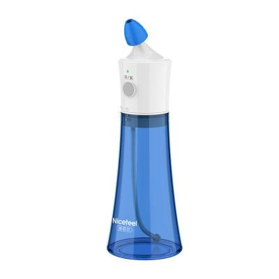 China Nicefeel 300ml Tank Nasal Irrigator Machine With 250mAh Lithium Battery for sale