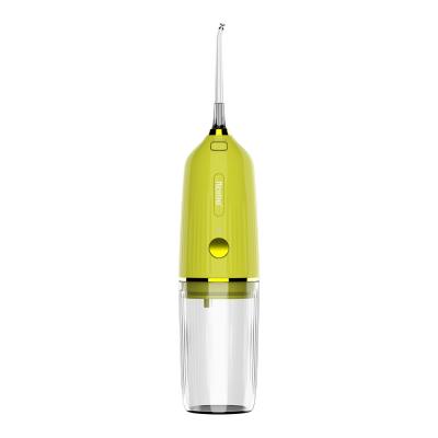 China Mini Portable Oral Irrigator 170ml Water Tank IPX7 Waterproof USB Rechargeable for sale