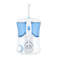 China Electric Water Flosser Oral Irrigator 600ml 10 Speed 7 Nozzles Countertop Dental Care for sale
