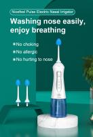 China Medical Standard Electric Nasal Irrigator Gentle Spray 300ml Water Tank IPX7 for sale