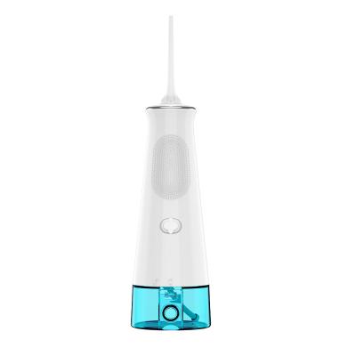 China Cordless Water Flosser 1400mAh Battery 230ml Tank with Water Level Display for sale
