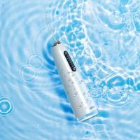 China 5 Mode Handheld Oral Irrigator 300ml Water Tank IPX7 Waterproof Rechargeable Dental Flosser for sale