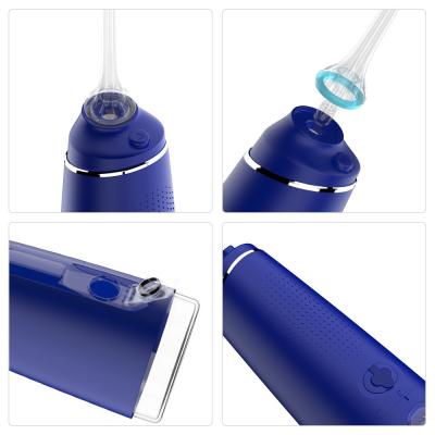China Cordless Water Flosser 300ml Tank OLED Display 14 Modes Oral Irrigator 100-240V for sale