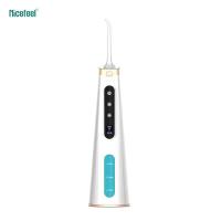China 1600mAh Nicefeel Superoxide Water Flosser Oral Irrigator 300ml Tank IPX7 for sale